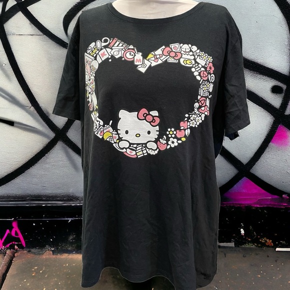 Sanrio | Tops | Hello Kitty And Friends Heart Favorite Things Tshirt ...